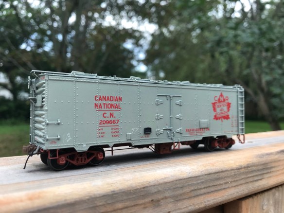 BUILD RUN-DOWN #1: “Funaro & Camerlengo #120 CNR 8 Hatch Reefer #209667 ...