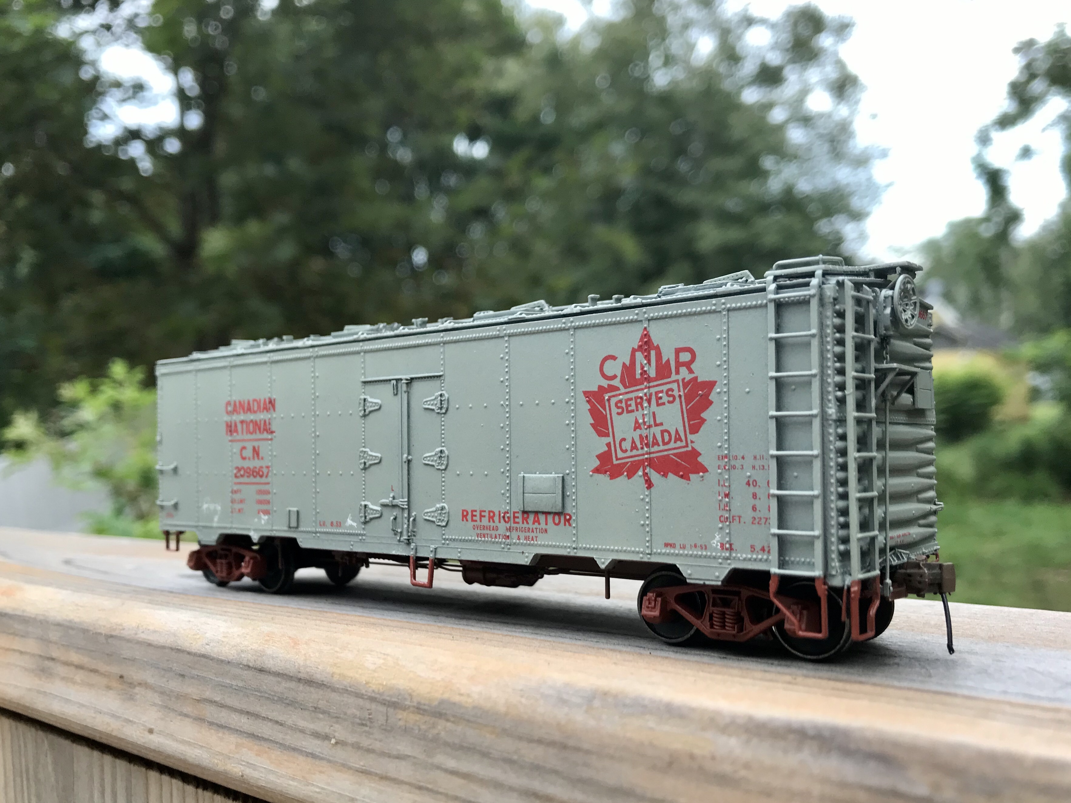 BUILD RUN-DOWN #1: “Funaro & Camerlengo #120 CNR 8 Hatch Reefer #209667 ...