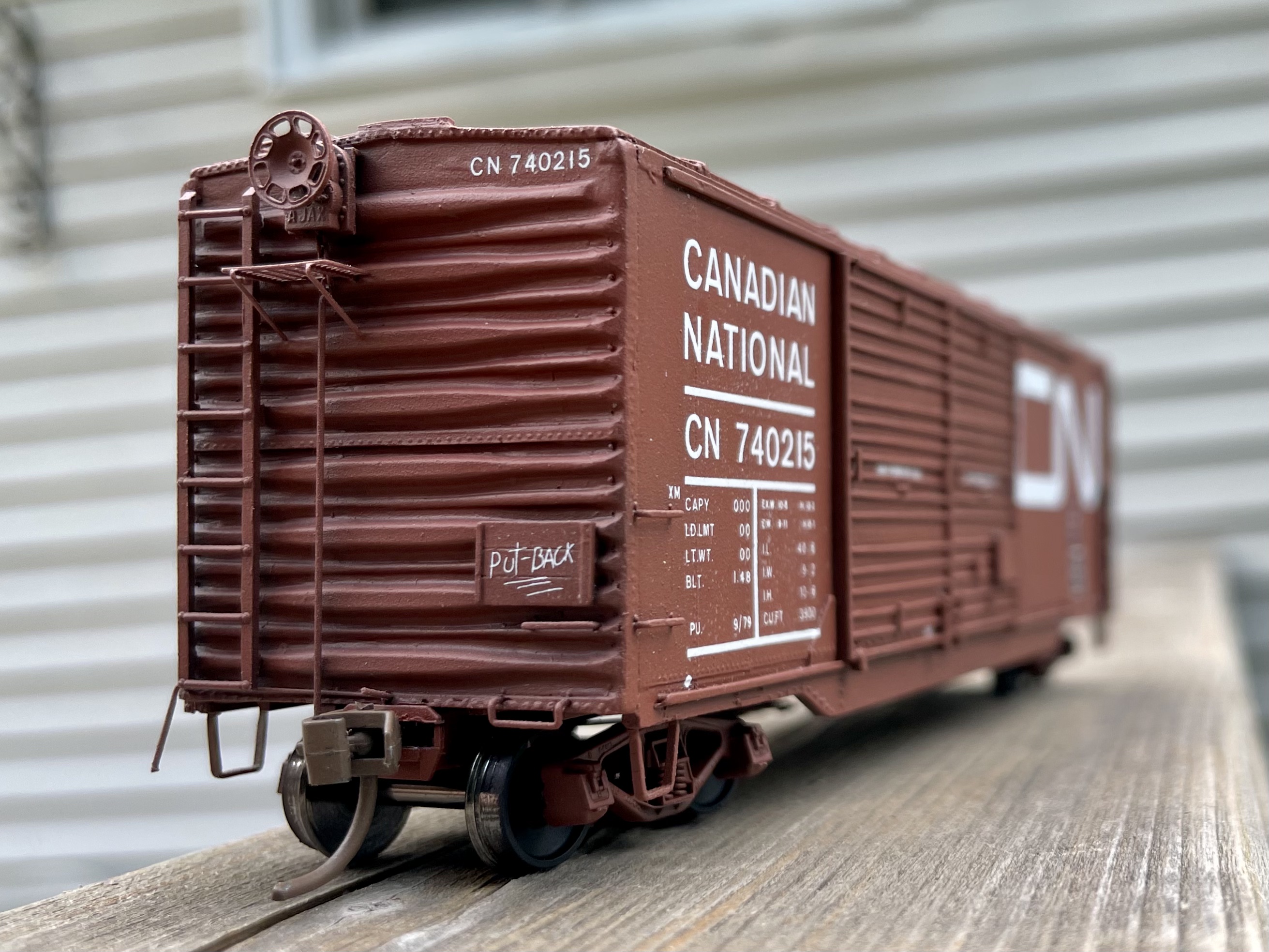 Building a CN automobile boxcar for a friend. (Sylvan HO-1078) | VERNON ...
